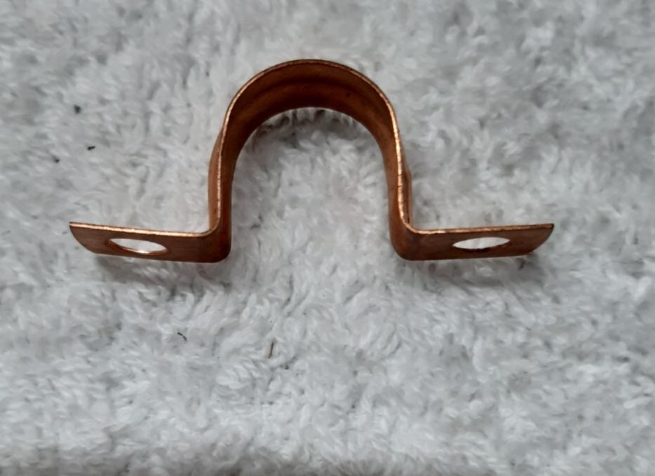 15mm Copper Saddle Pipe Clips: Packs of 5/10/20. Postage Included in ...
