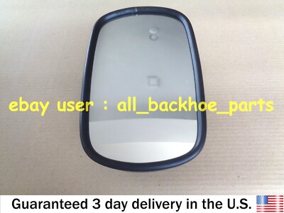 JCB BACKHOE - EXTERIOR MIRROR HEAD, CURVED GLASS (PART NO. 123/04970 ...