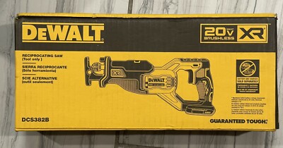 DeWalt DCS382B 20V MAX XR Brushless Cordless Reciprocating Saw, Tool ...