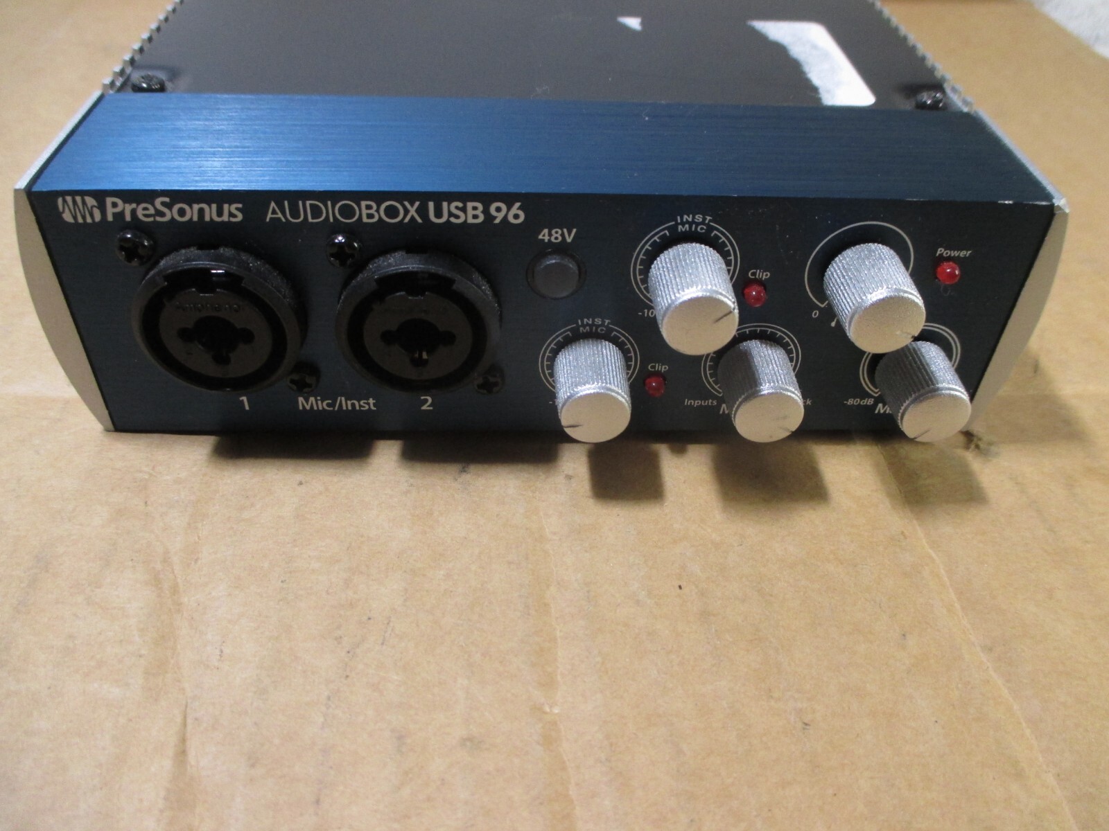 PRESONUS AUDIOBOX USB 96 2x2 Bus-powered Audio 2.0 Recording Interface ...