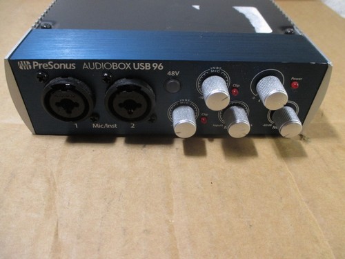 PRESONUS AUDIOBOX USB 96 2x2 Bus-powered Audio 2.0 Recording Interface ...