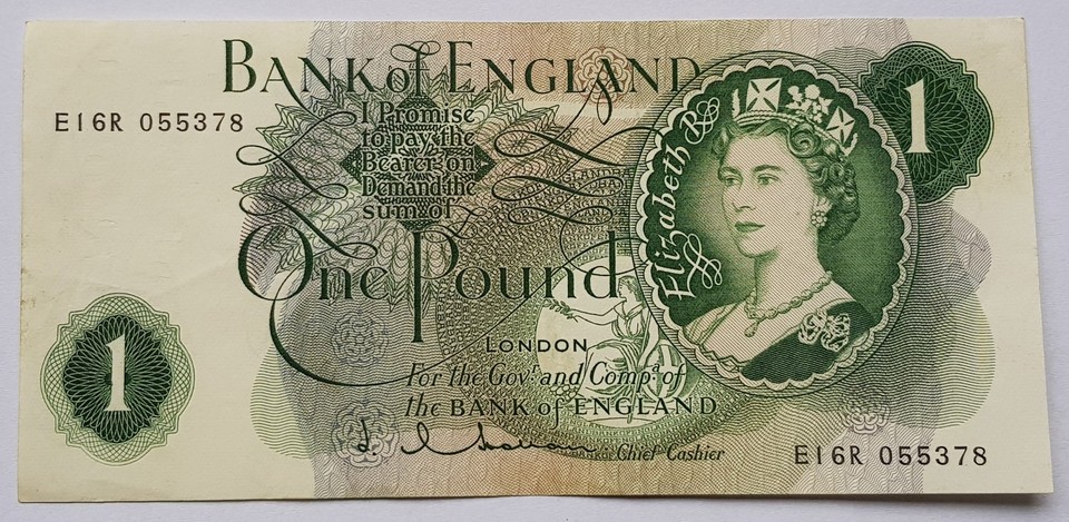 OLD BRITISH BANK NOTES 10 SHILLINGS ONE POUND £1 FIVE POUNDS £5 CHOOSE ...