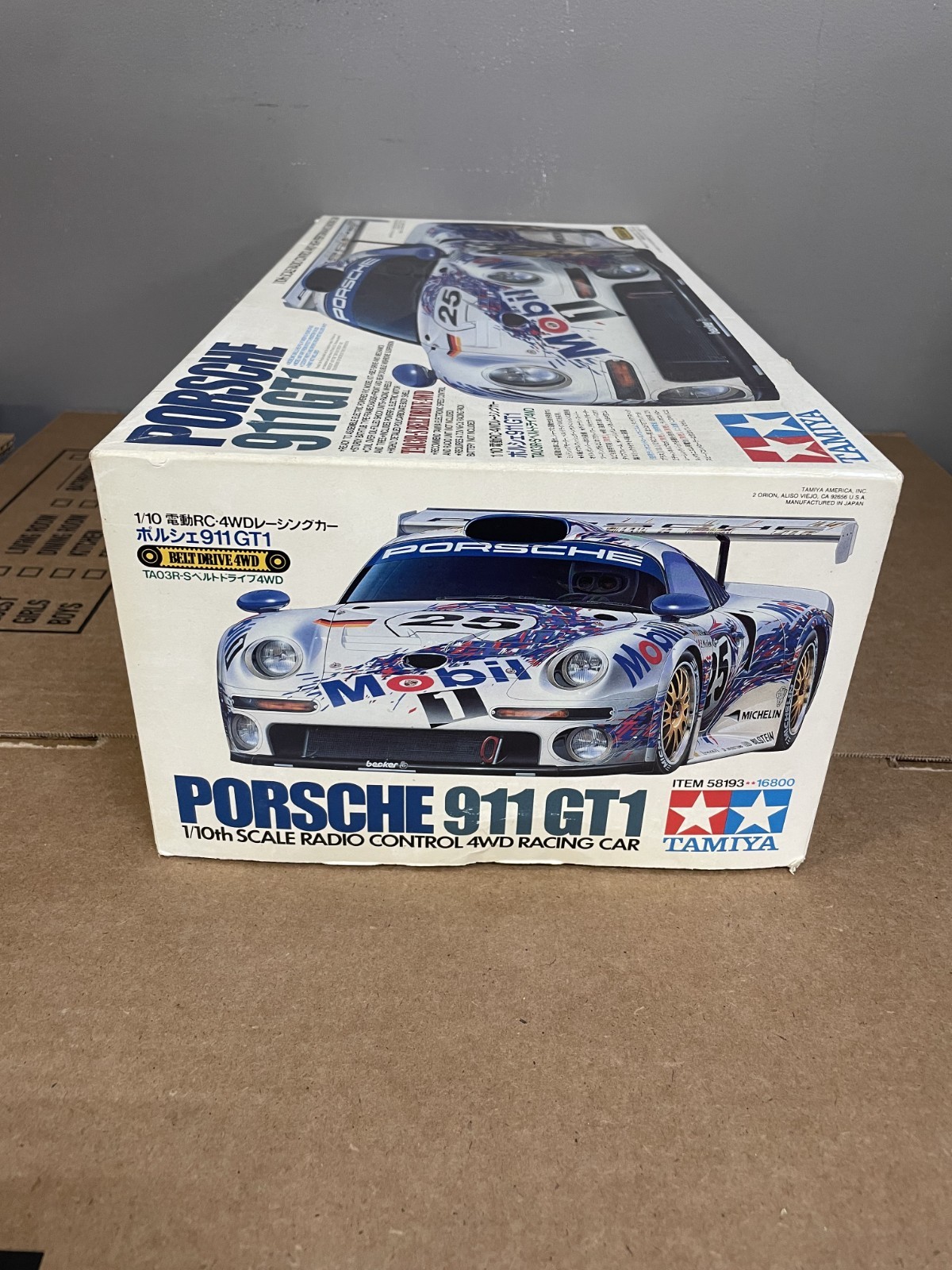 Tamiya TA03R-S #58193 Porsche 911 GT1 1/10 R/C Kit | eBay