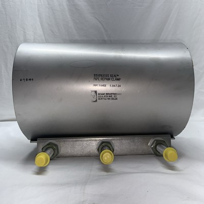 ROMAC SS1 Stainless Steel Pipe Repair Clamp PIPE RANGE 6.84-7.24 111 ...