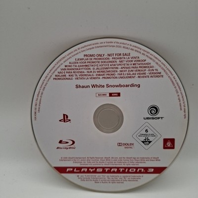 Shaun White Snowboarding Promo Playstation PS3 BLES 00403 DISC ONLY ...