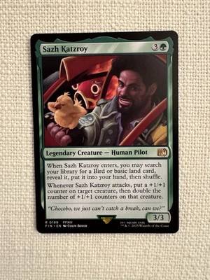 Sazh Katzroy R0199 Final Fantasy MTG Magic the Gathering NM | eBay