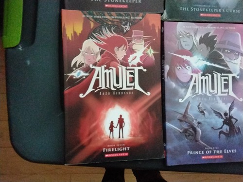 AMULET Graphic Comic Novel Series Seven Book Collection #1-7 - Fantasy ...