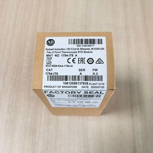 1PCS New Factory Sealed AB 1794-IT8 Flex I/O 8 Channel Thermocouple ...