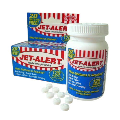 Jet-Alert 100 mg Caffeine Tablet - 120 Tablets for sale online | eBay