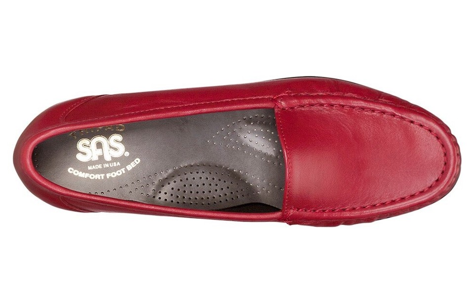 SAS Simplify Red Women's Shoes Many Sizes & Widths New In Box | eBay