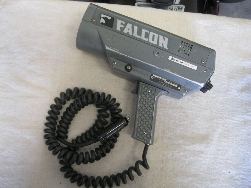 Kustom Falcon Handheld police Radar Gun-road tested-accurate ...
