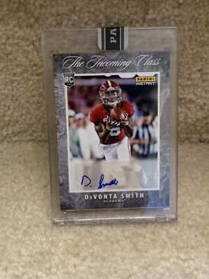 2021 Panini Instant The Incoming Class NFL Devonta Smith Rookie Auto ...
