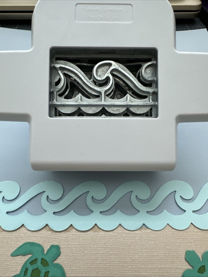 Creative Memories WHITECAPPED WAVES Decorative Border Punch - New IN ...