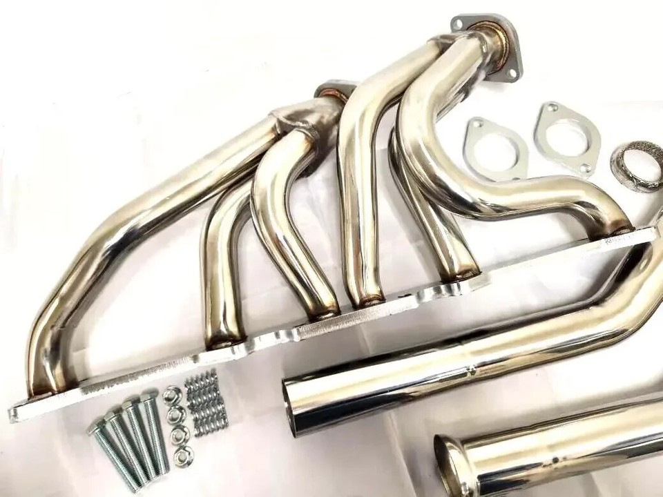 Ford Mercury 144 170 200 250 CID I6 Stainless Steel Header Exhaust ...