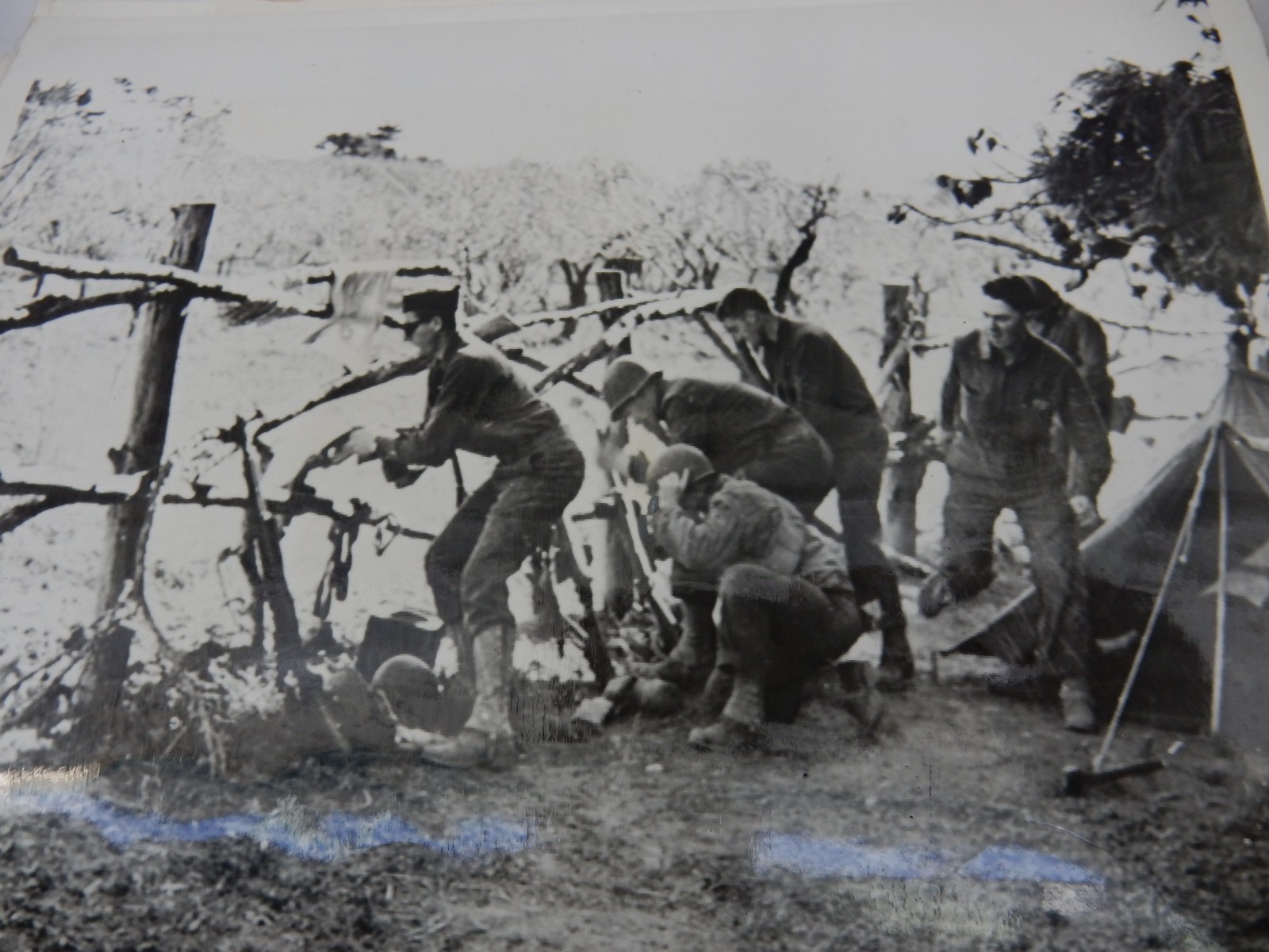 US ARMY PANIC IN ALGERIA 1942 WW2 PRESS PHOTOGRAPH | eBay