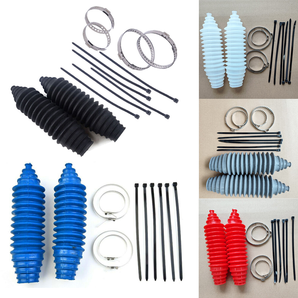 2Set Universal Silicone-Rack &Pinion Steering Boot Pinion Boot Gaiter ...