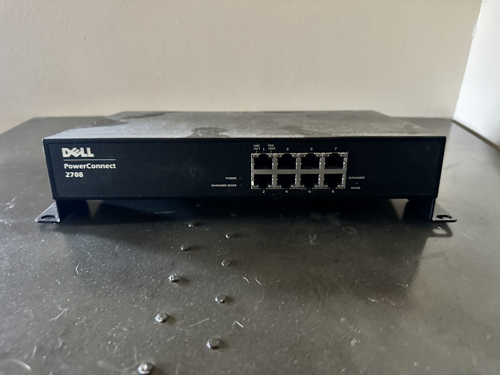 Dell PowerConnect 2708 8-Port Gigabit Ethernet Managed Switch | eBay