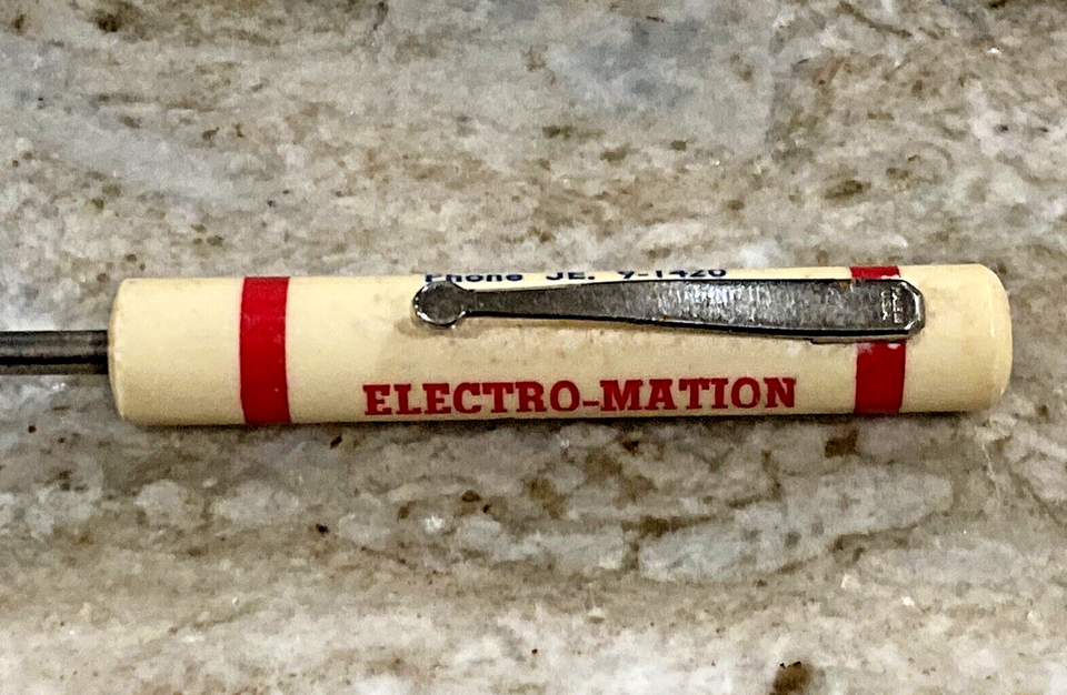 Vintage Advertising Mini Screwdriver Electro-Mation Electrical Warren ...