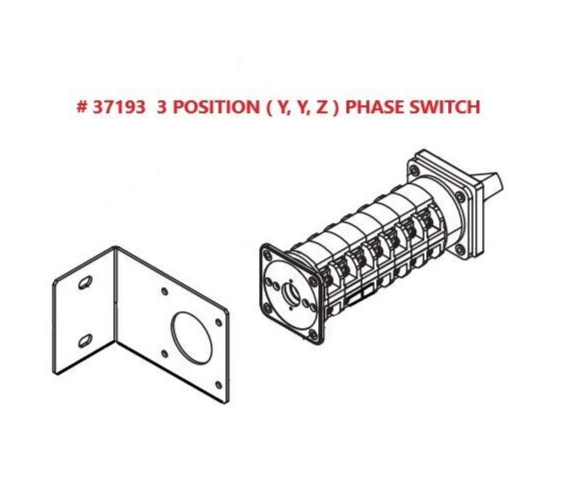 Generac P/N:37193 Voltage Selector Switch | eBay