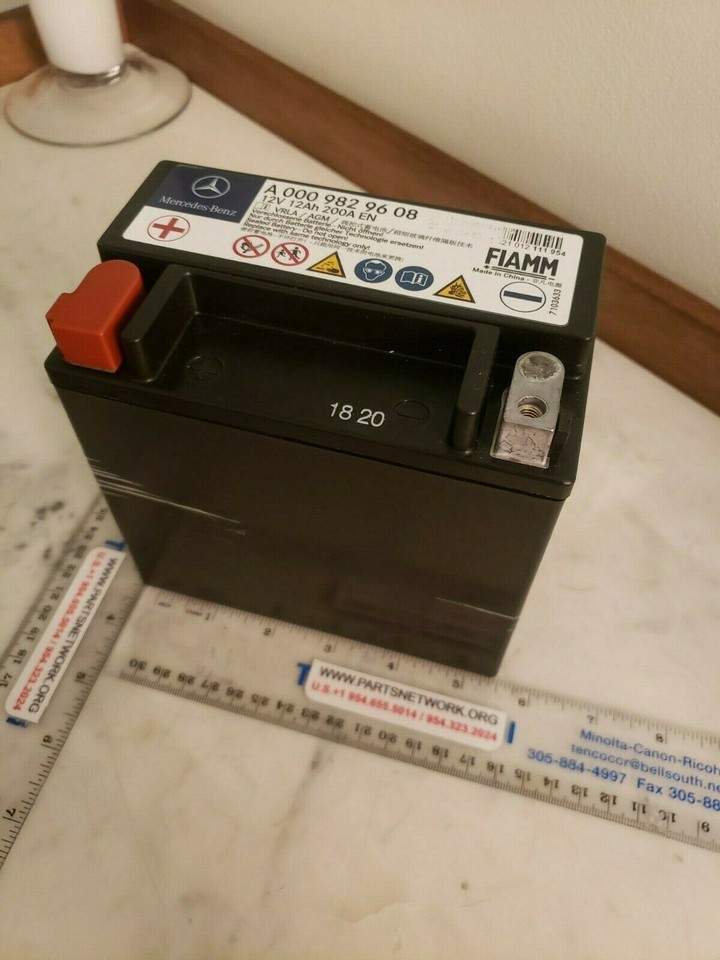2024 Mercedes-AMG NEW/OEM GENUINE AUXILIARY BATTERY A0009829608 ...