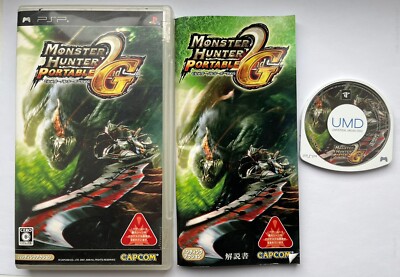 MONSTER HUNTER PORTABLE 2nd G Sony PSP Game Region Free Japanese IMPORT ...