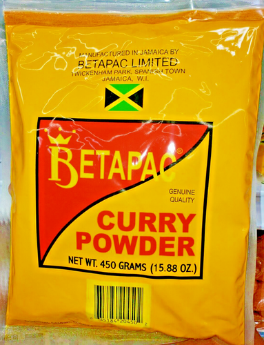 Beta Pac 100% Jamaican Curry Powder 450g 635184201105| eBay