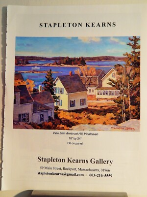STAPLETON KEARNS ART PIECE VTG ORIG 2022 ADVERTISEMENT | eBay
