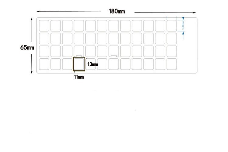 Keyboard letter stickers English computer keyboard labels-Large font ...