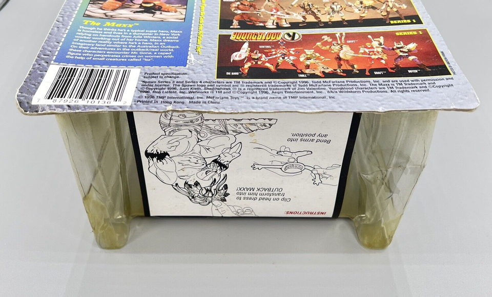 Spawn The MAXX with White ISZ Figure 1996 Sealed in Package | eBay