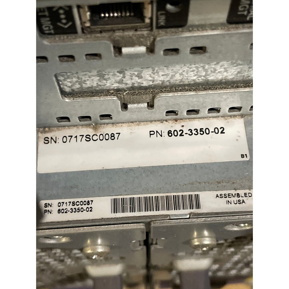 Sun Fire V890 Computer Server S/N 0717SC0087 3200W Max Unit Only JEC1 ...