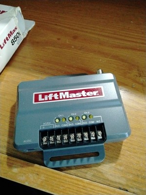 Liftmaster 850LM , Universal Receiver,3 Channel ,Security + 2.0 ...