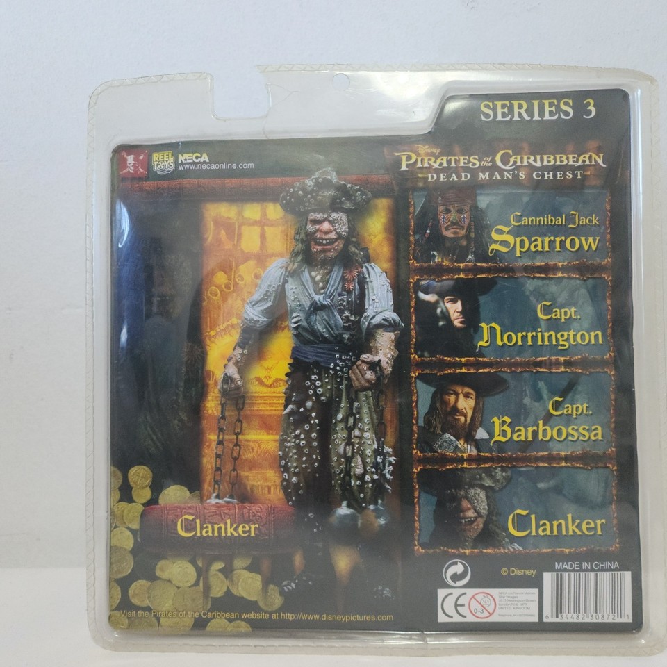 Pirates Of The Caribbean Clanker Series 3 Action Figure NECA Reel Toys ...