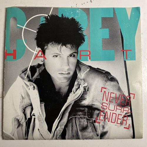 Corey Hart 45 RPM Never Surrender W/ Poster Water From The Moon | eBay