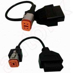 Fits Harley Davidson Motorcycle 4 and 6 pin OBD OBD2 Diagnostic Cable ...