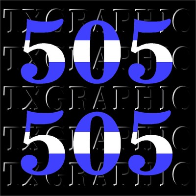 Nicaragua Area Code 505 Decal Flag Color Vinyl Sticker | Oracal ...