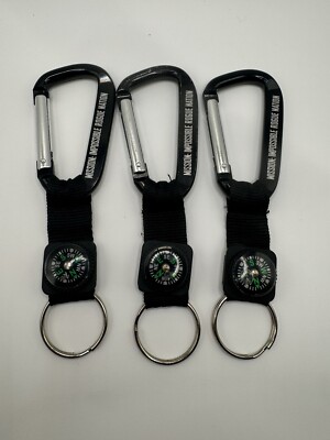 Mission Impossible Rogue Nation Keychain with Compass and Carabiner ...