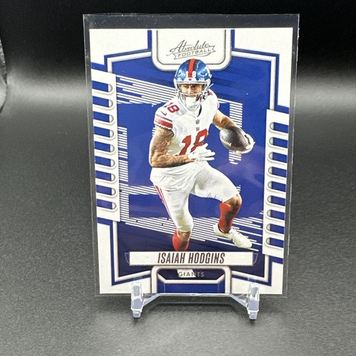 2023 Panini Absolute Football - Isaiah Hodgins - New York Giants - Base ...