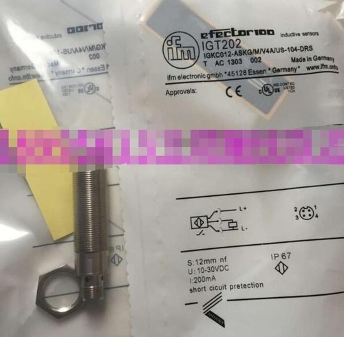 1PC New IFM Proximity Switch IGT202 IGKC012-ASKG/M/V4A/US-104-DRS free shipping | eBay