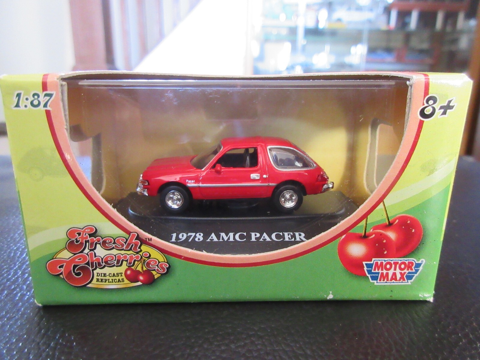Motormax 1:87 HO Scale 1978 AMC American Motors Corporation Pacer RED ...