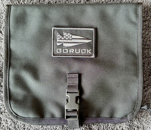 GORUCK Wire Dopp Kit (Armor Grey)/Matching Patch NWOT | eBay