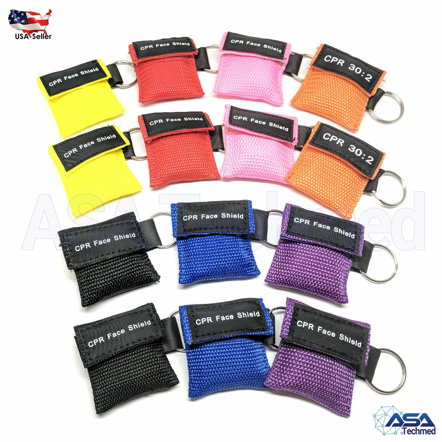 NEW CPR Face Mask Key Chain Kit - Face Shield Masks ( 5-pack ) | eBay