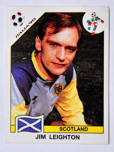 Panini FIFA World Cup Italia '90 Sticker No.211 Jim Leighton | eBay