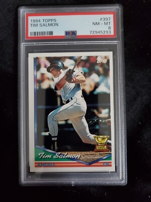 1994 Topps 1993 Draft Pick #397 Tim Salmon Rookie | PSA 8 NM-MT ...