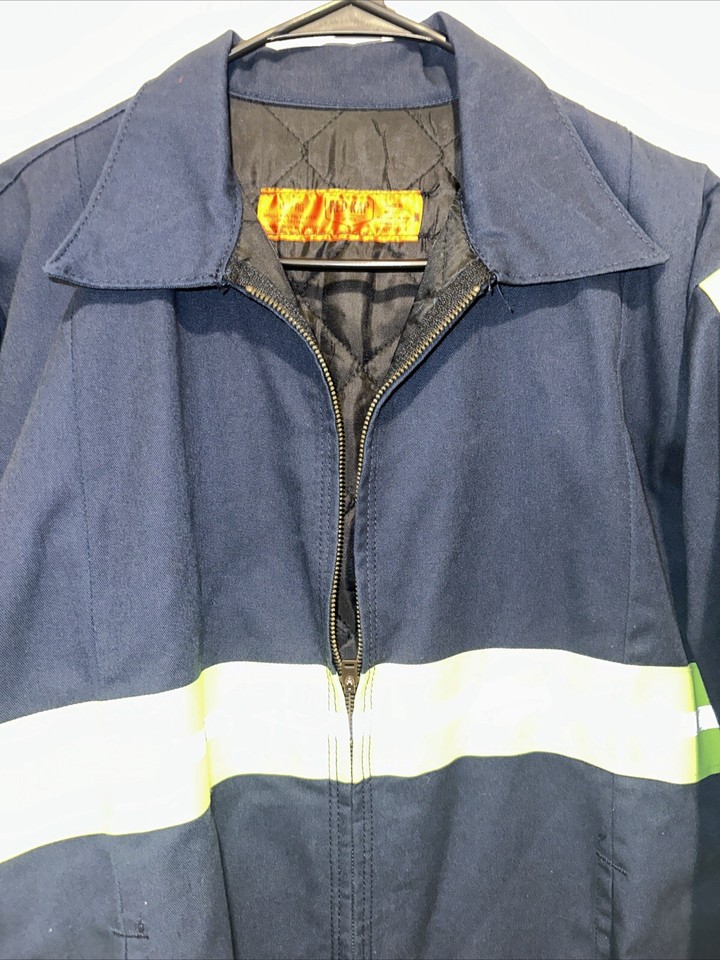 Red Kap Mens Work Jackets Medium Industrial Uniform #B02 | eBay