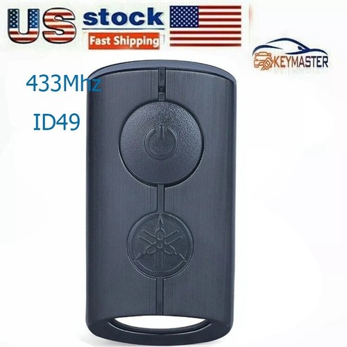 Motorcycle Remote Car Key FOB for Yamaha NVX155 XMAX XMAX300 QBIX AEROX ...