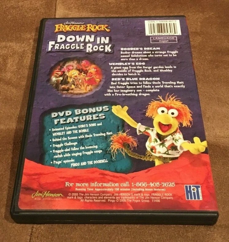 Fraggle Rock Red Blue Dragon