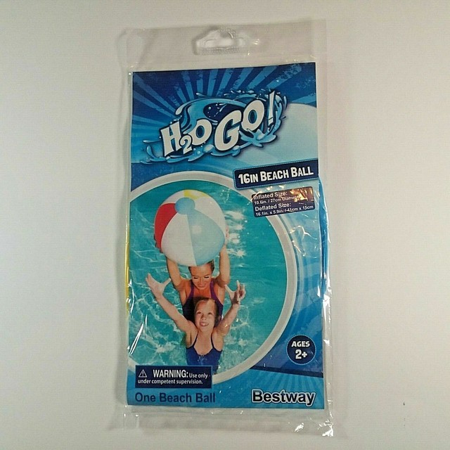 Bestway H2o Go Inflatable 16" Beach Ball Ages 2 for sale online | eBay