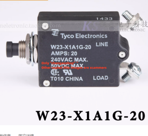 1PC NEW W23-X1A1G-20 Circuit Breaker #L7376Y LZ | eBay