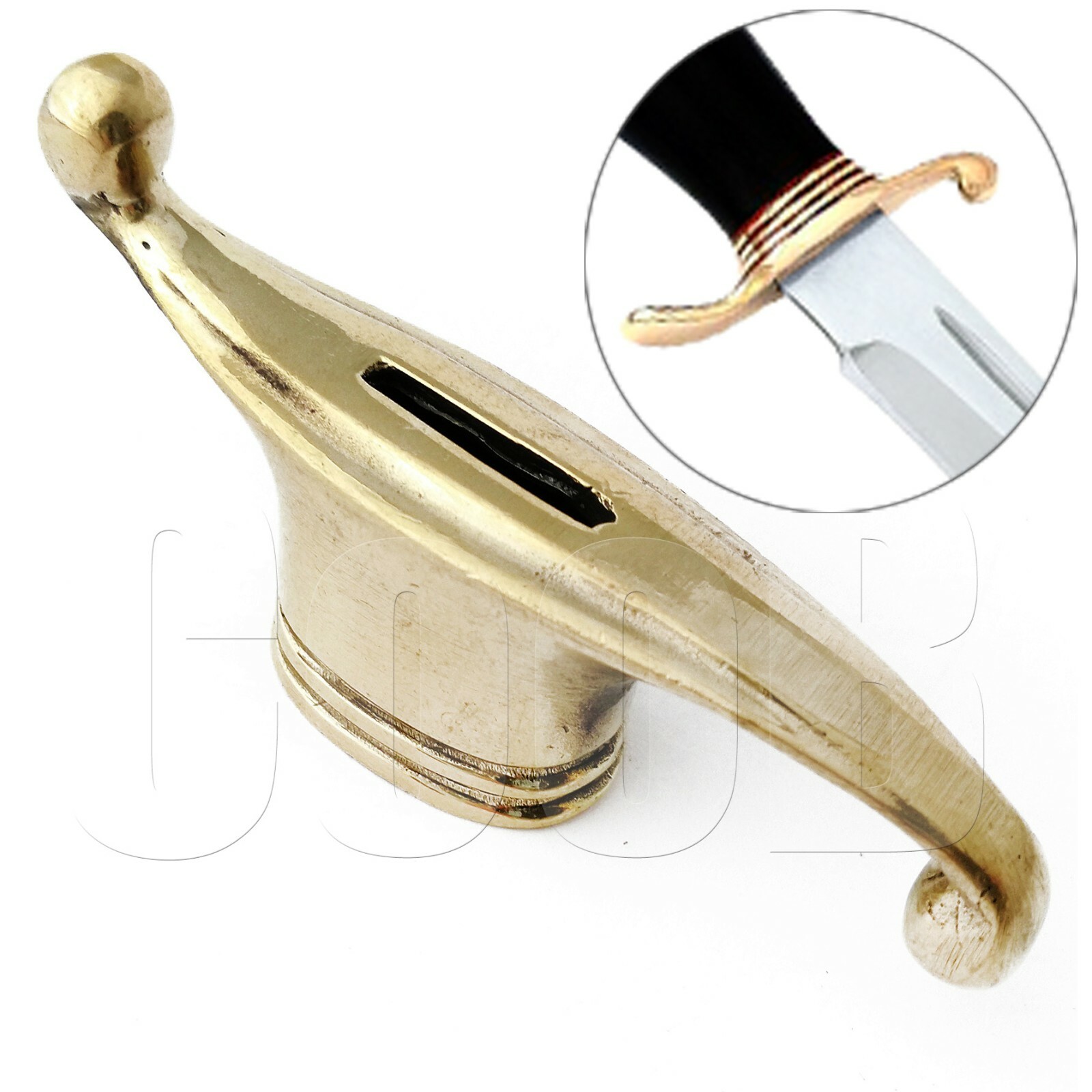 FINK Knife Finger Guard Bolster Solid Bronze for Custom Knives Making ...