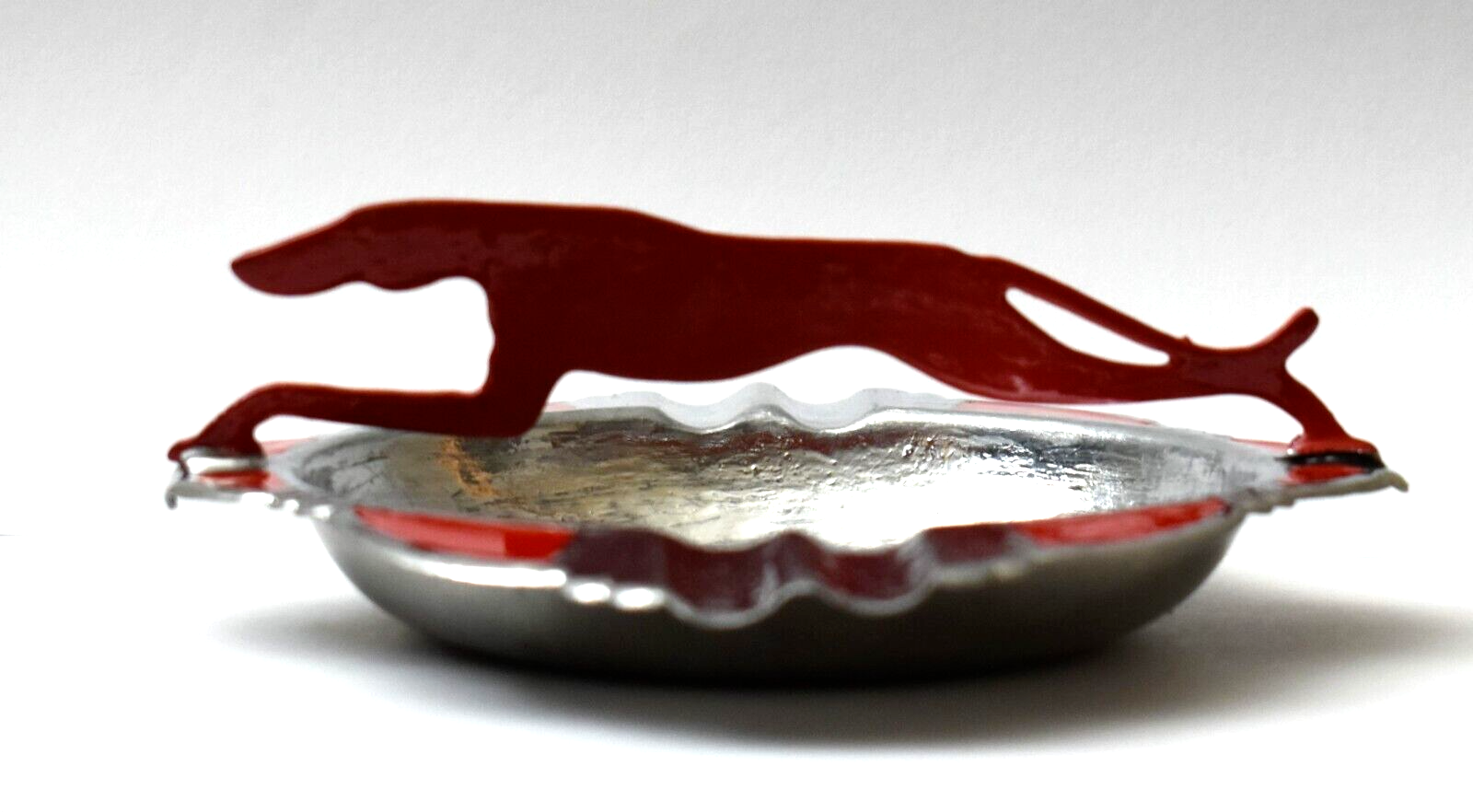 Art Deco Greyhound Bus Line Ashtray Antique Ryson U.S.A. Handled | eBay